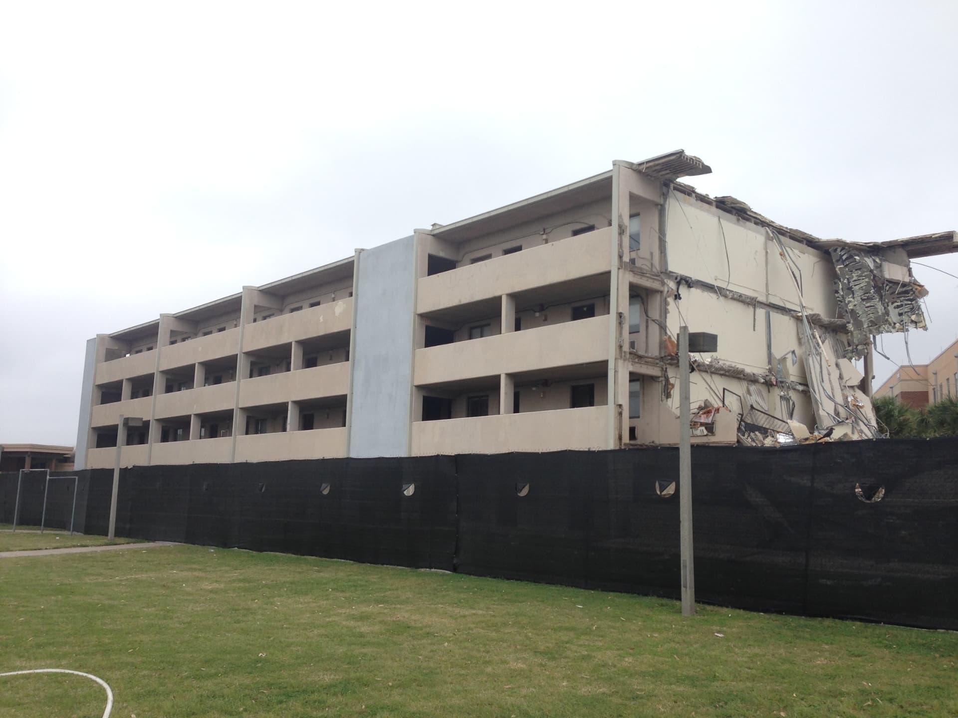 Mariner Hall Demolition - Texas A&M Galveston, TX